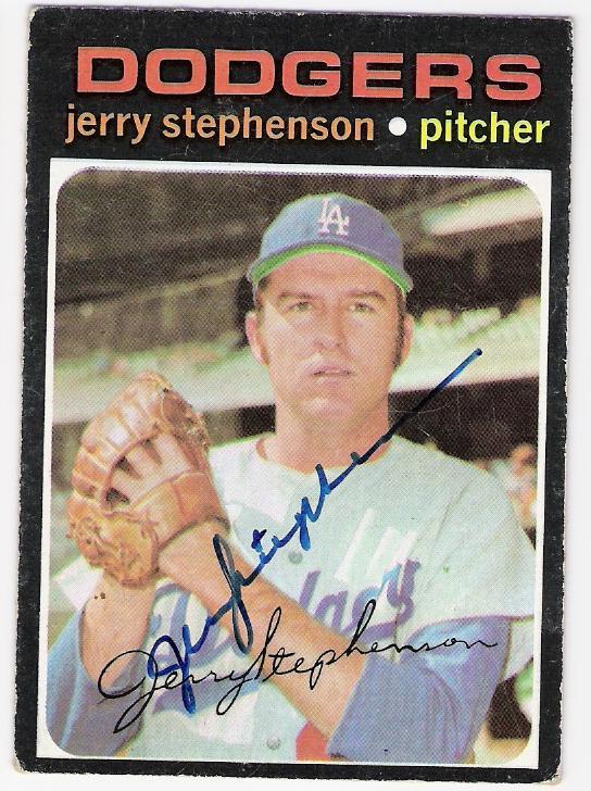 garvey cey russell lopes: jerry stephenson through the mail success!