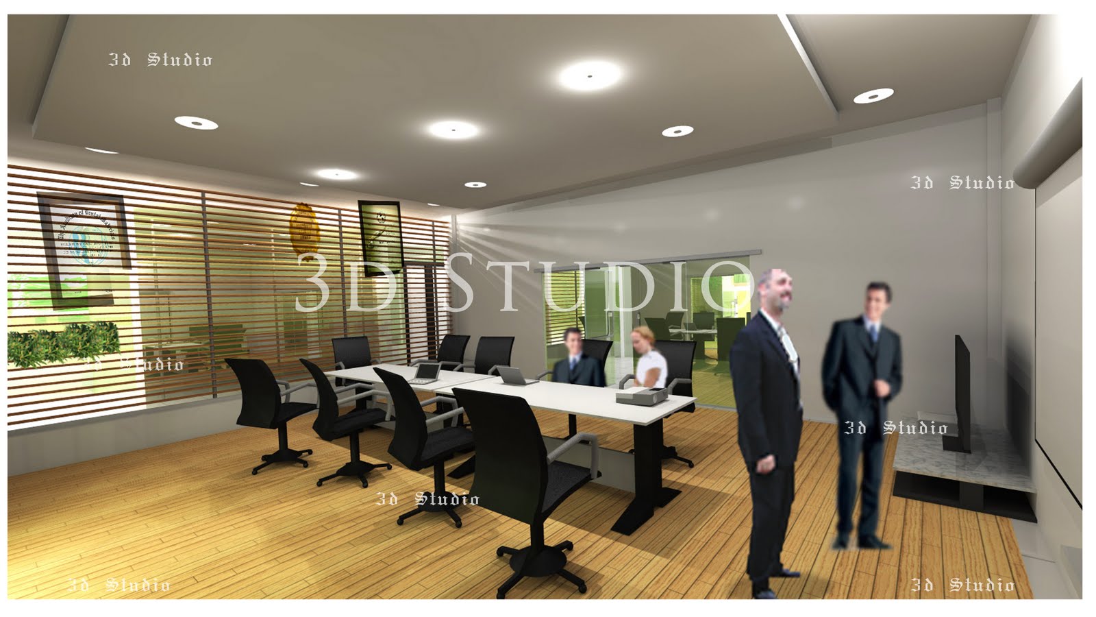 3d S T u D i O: Proposed Office layout at Empire Gallery