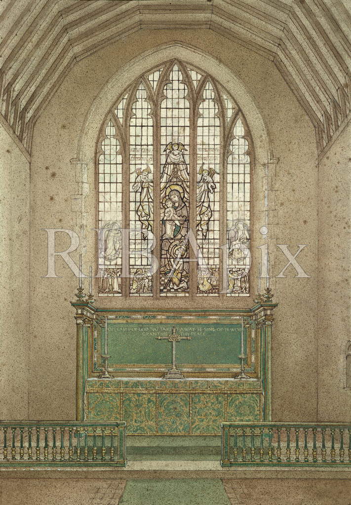 Shrine of the Holy Whapping: Martin Travers at RIBA