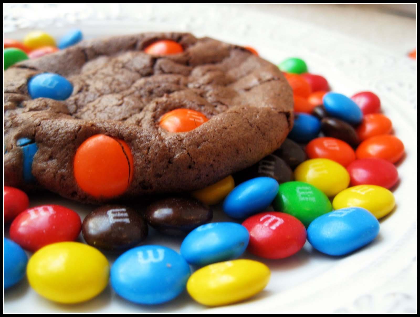 A Whisk and A Prayer: Big Ol' MnM Cookies