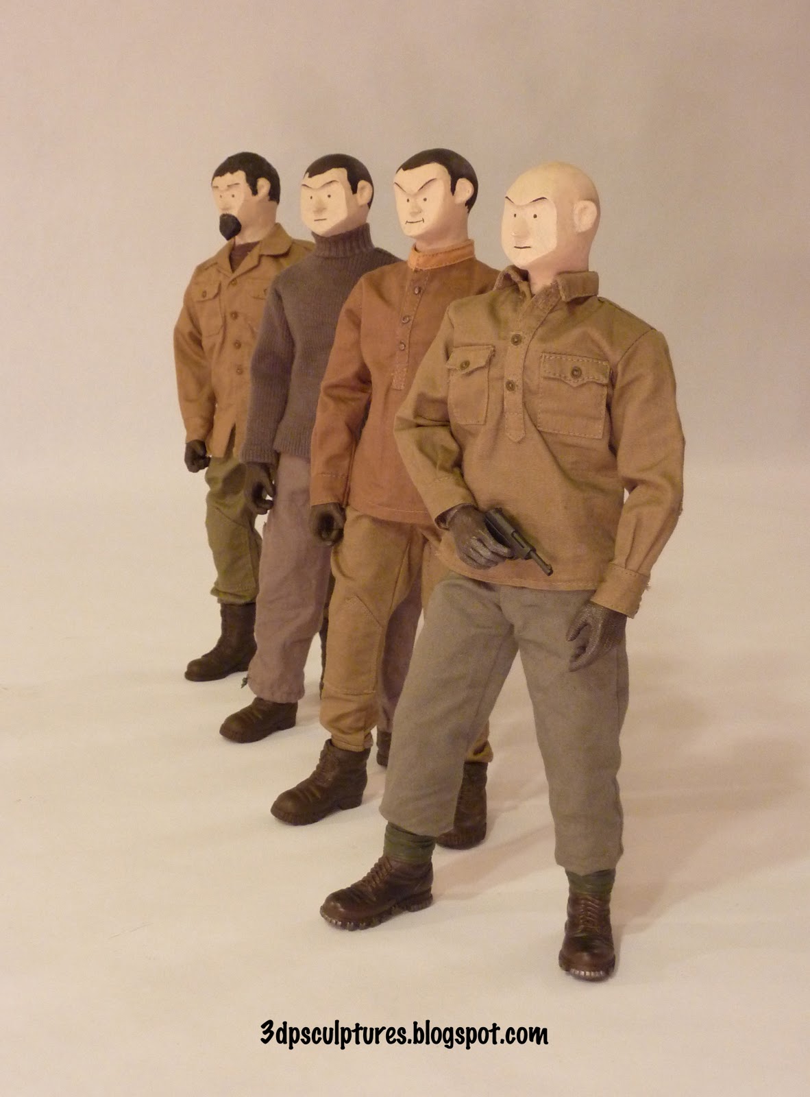 3DP Art - limited edition 1/6 scale action figures