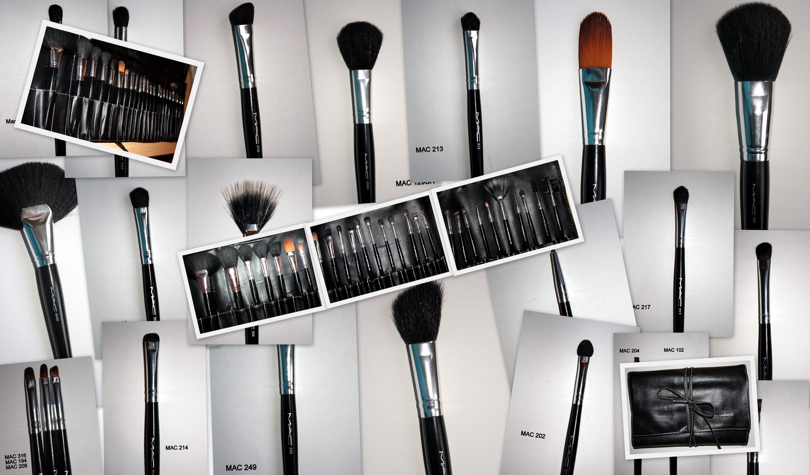 Trucos de belleza y maquillaje: Manta de brochas MAC