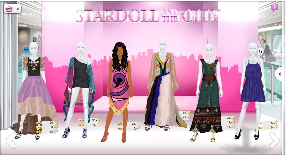ƒαв ѕтαя∂σℓℓ: New "Stardoll" and the city shop + A "Shopping Pose"