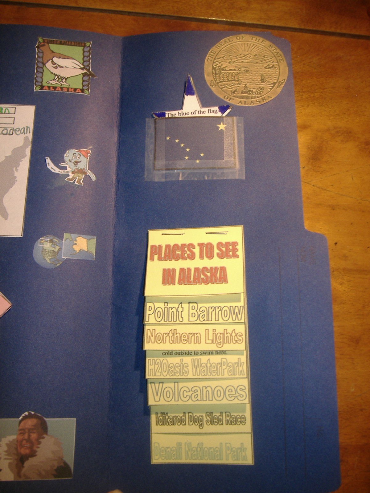 Porter's Primary: LAPBOOK ~ The State of ALASKA