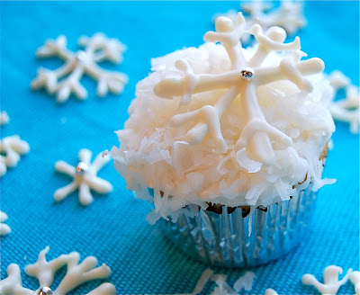 Chef Mommy: Snowflake Cupcake- January