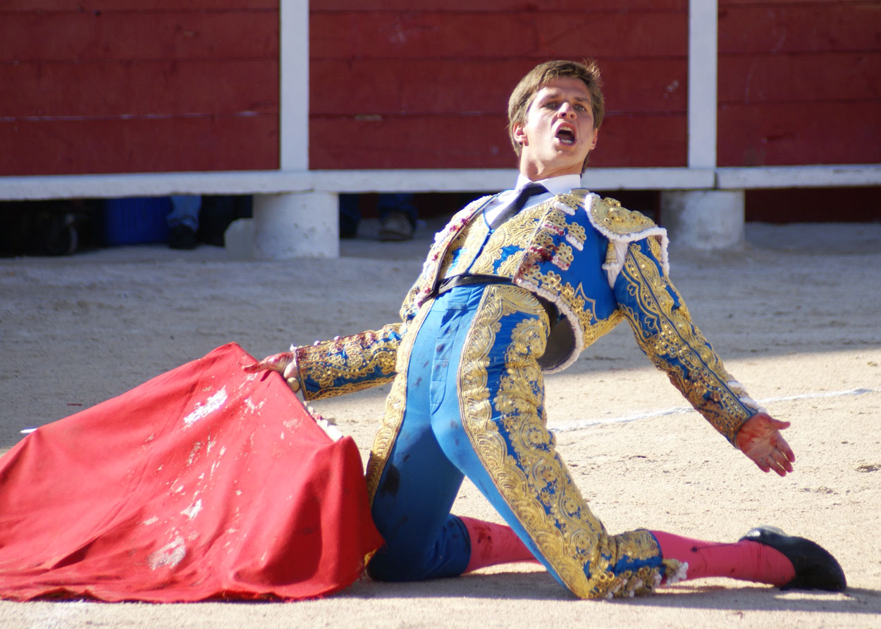 LA MONTERA QUI PLEURE: Todo un torero
