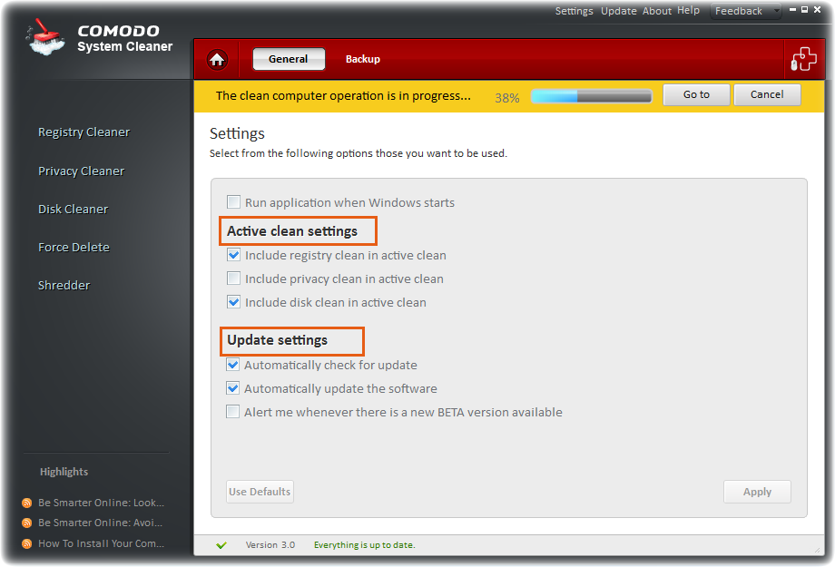 Comodo System Cleaner - Freeware Guru ! - Free Utility Software Downloads