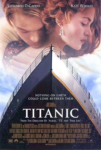 Cartazes Publicitários: Clássico do Cinema: Titanic.