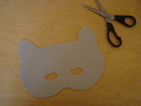 Rainy Days Kids Crafts: Fun Foam Cat Mask