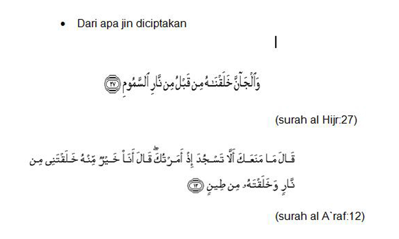 Menyingkap Rahsia Alam Jin Dan Syaitan ~ Dunia Islam - Ibnu Ahmad