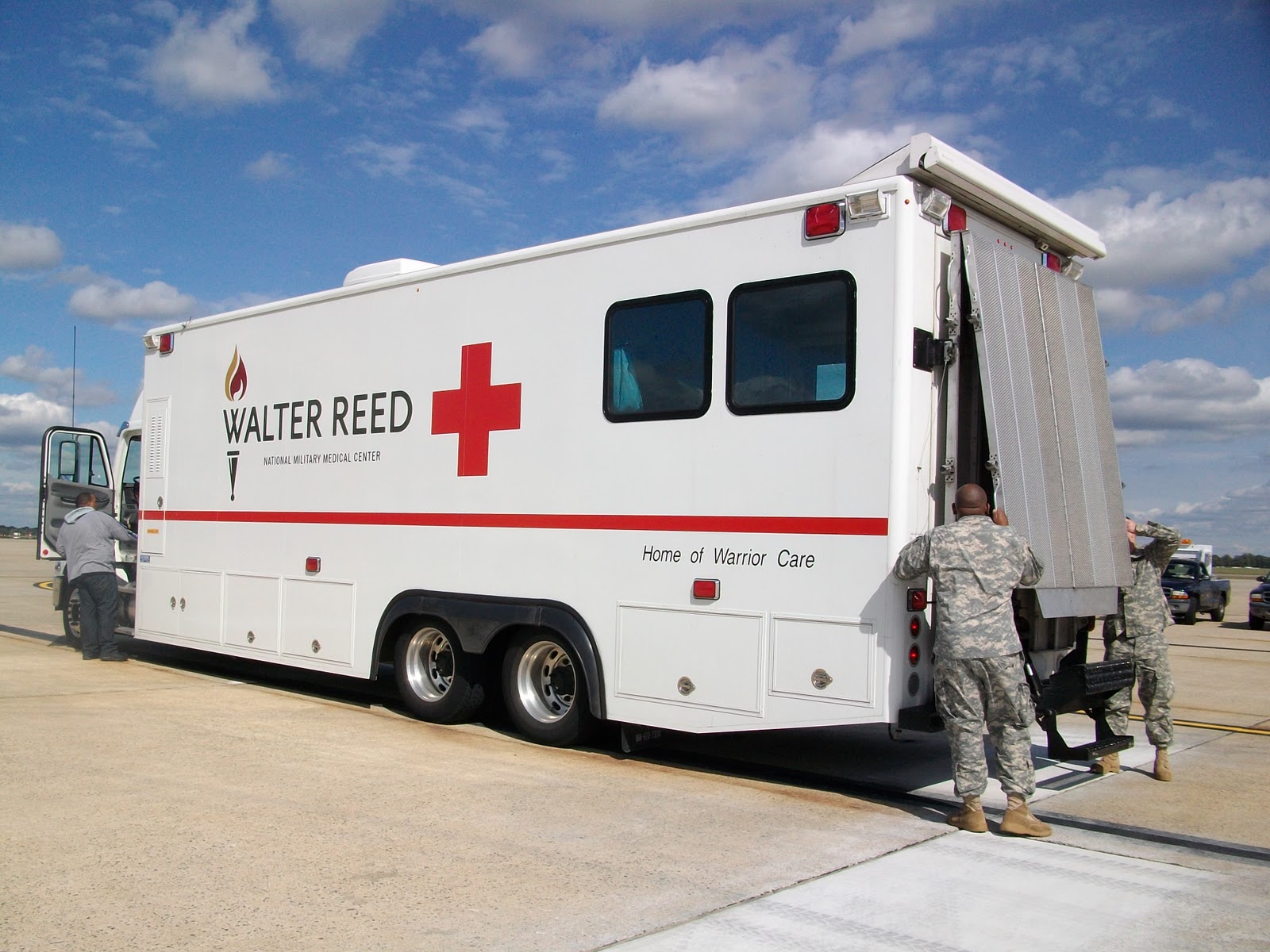 Flying High and Fighting Hard: Getting to Walter Reed