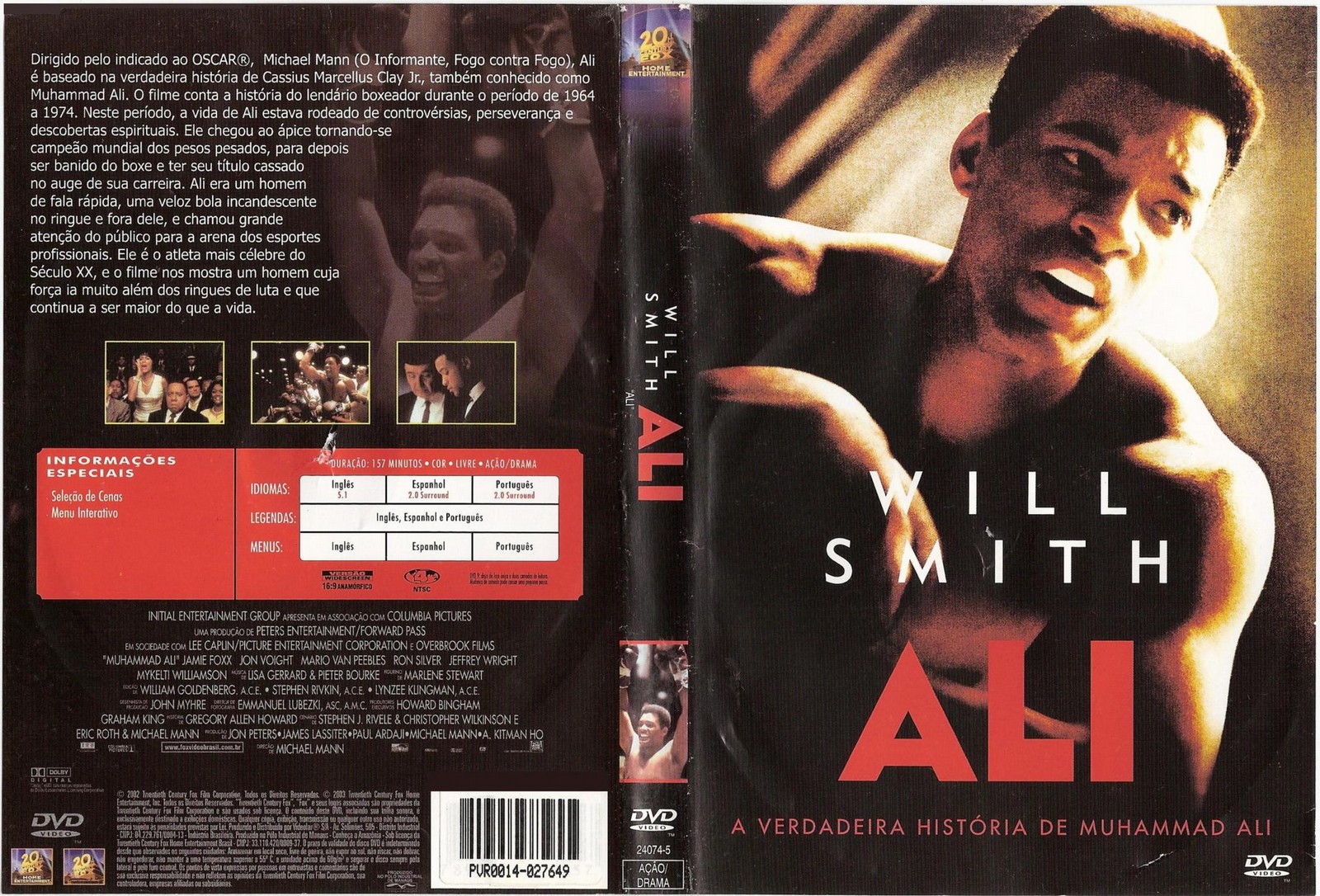 Capas de Filmes de Drama: Ali