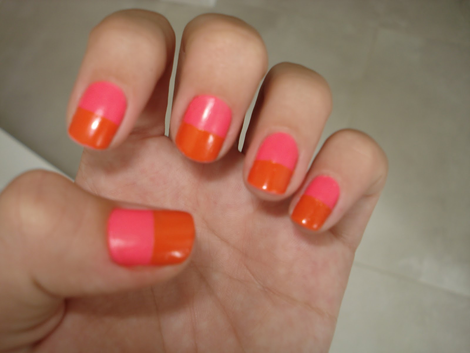 Vanilla&Cherry - moda e tendência!: Nail Art - BiColor