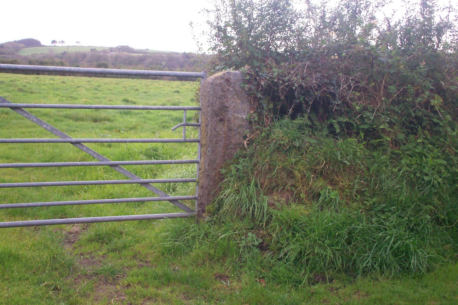 Llanteg History Society: Llanteg - Old Stone Field Gate Posts