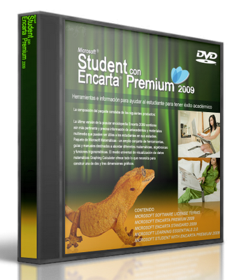 Encarta Premium 2009 con Microsoft Student [Español][Full][DVD] El ...