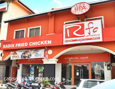 Catz's Cafe: Radix Fried Chicken , Sungai Petani.