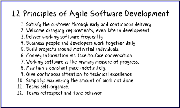 Agile in a Flash: 12 Principles for Agile Software Development