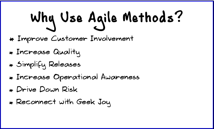 Agile in a Flash: Why Agile?