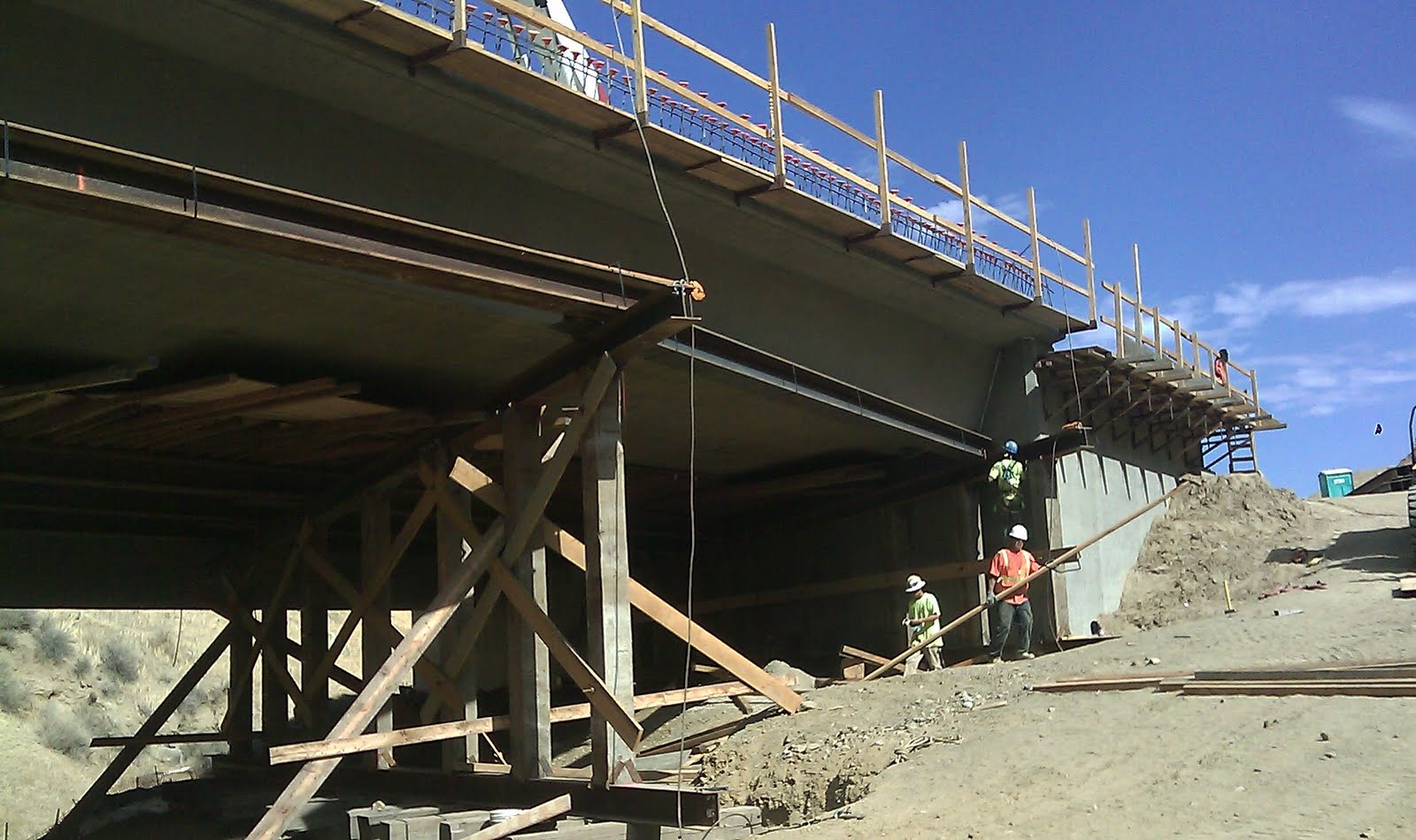 Vasco Safety Improvements - Phase 1: Bridge Falsework Removal