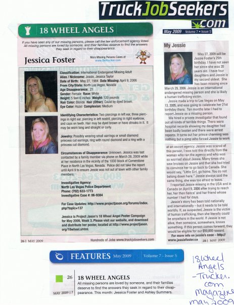 ~HAVE YOU SEEN ME?~: ~JESSIE FOSTER~ ENDANGERED MISSING PERSON & HUMAN ...