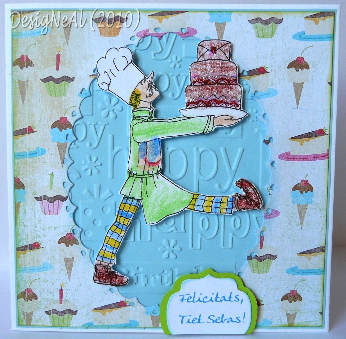 DesigNeAl: A birthday card for a Chef