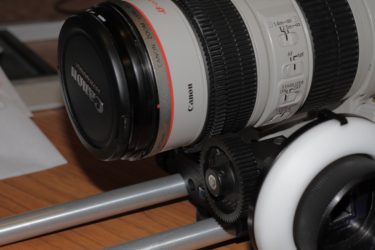 47A PRODUCTIONS: Making your own lens gears... on the cheap.