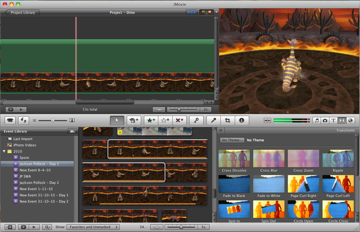 1:1 in Practice: Walking with Dinosaurs using Green Screen with ...