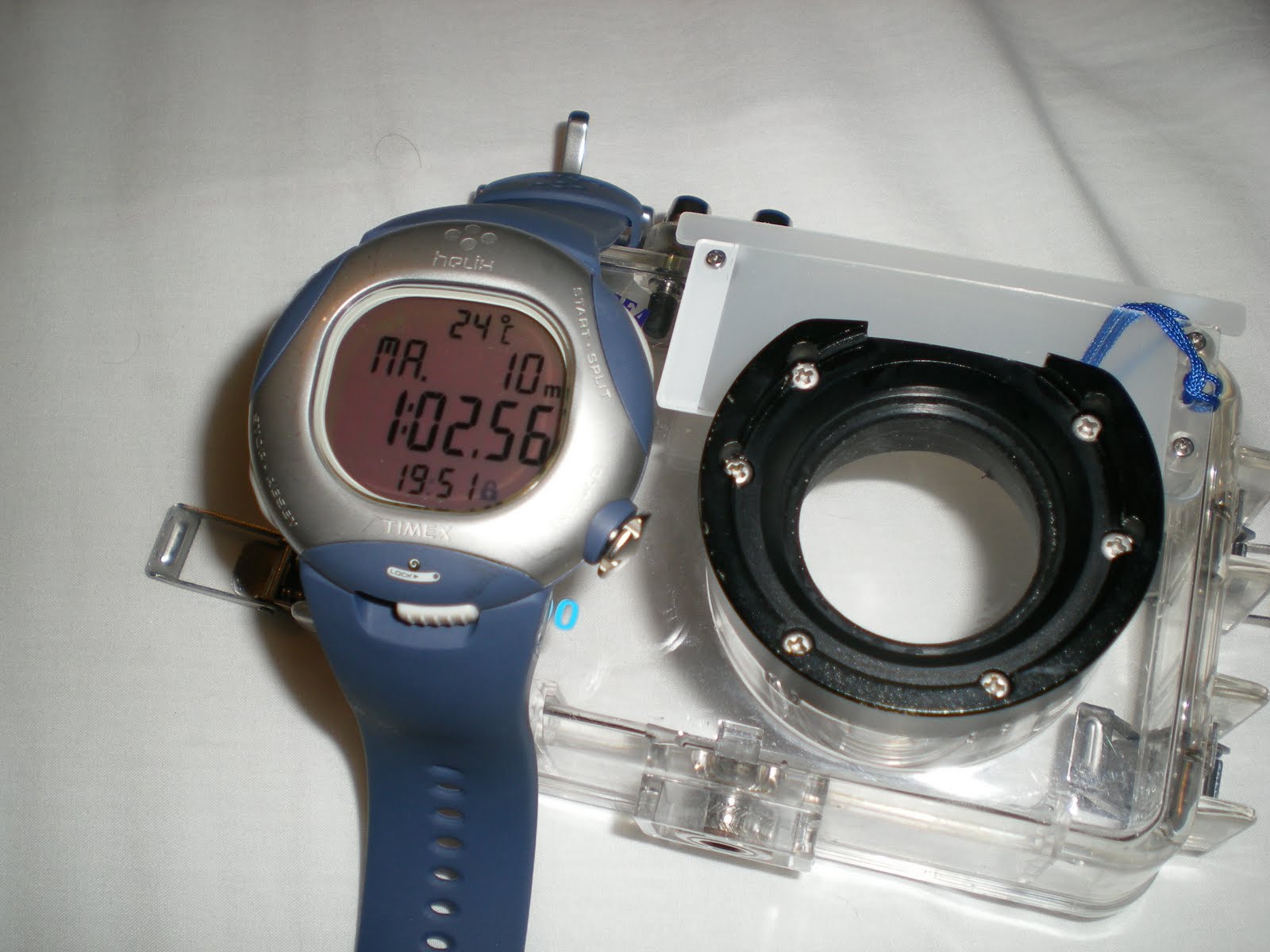 Timex Helix - Dive watch - alti-depth