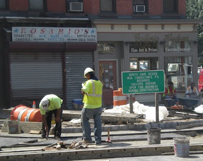 Dislocations: Open For Business During Construction