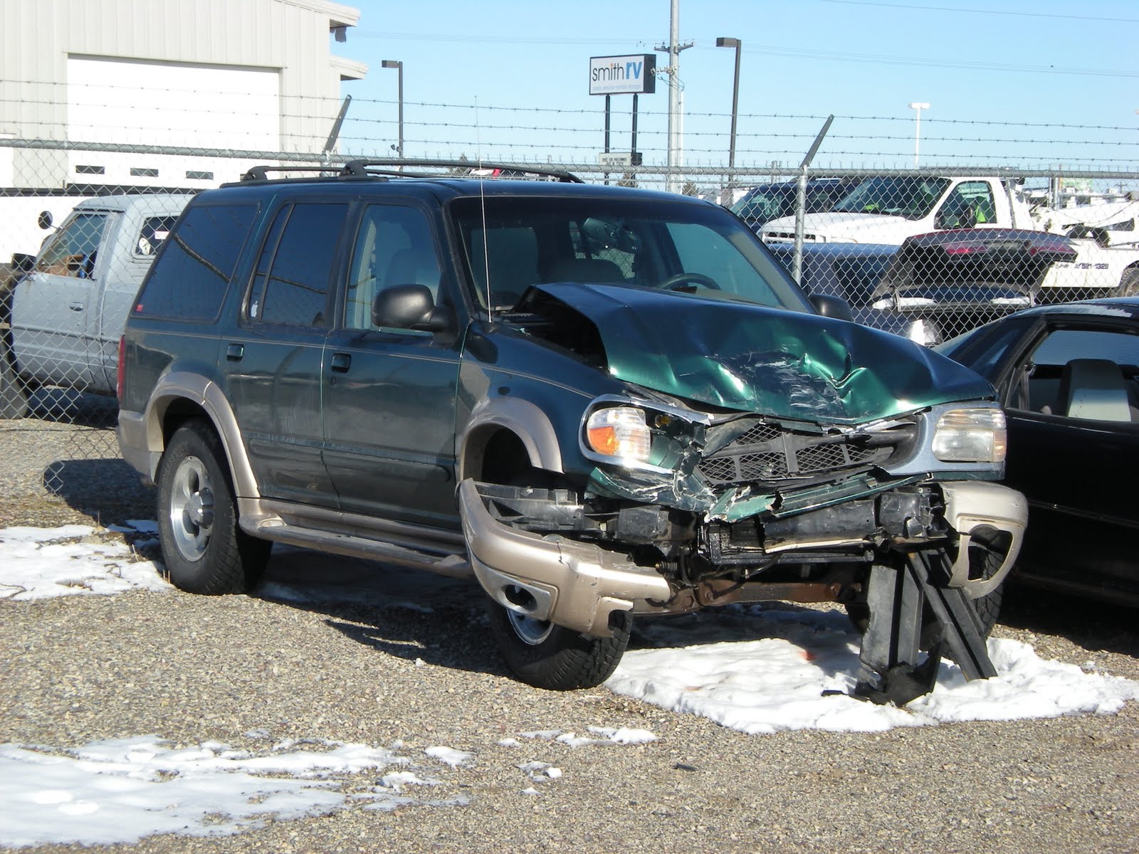 Rachel Fuhriman: Crashed Ford Explorer