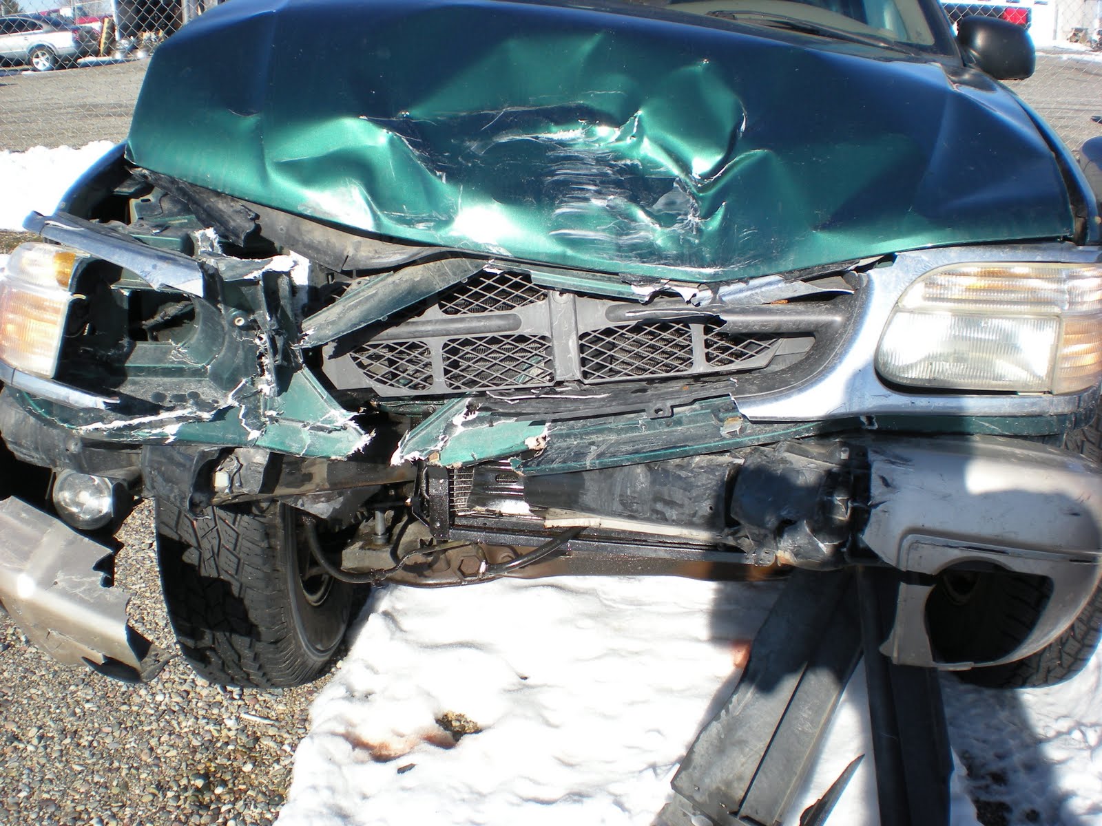 Rachel Fuhriman: Crashed Ford Explorer