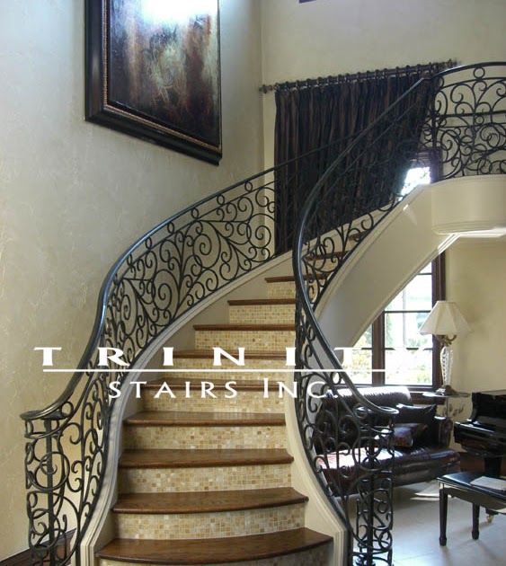 Trinity Stairs Portfolio - Iron Doors, Iron Gates, Stair Designs ...