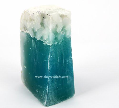 Review: LUSH Ice Blue Soap - Cherry Colors - Cosmetics Heaven!