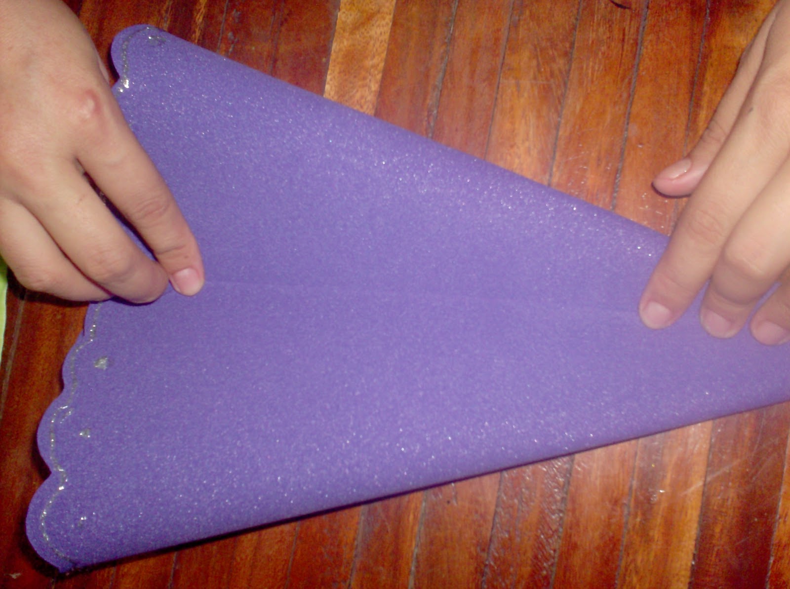 Como hacer un angel de foami - Imagui