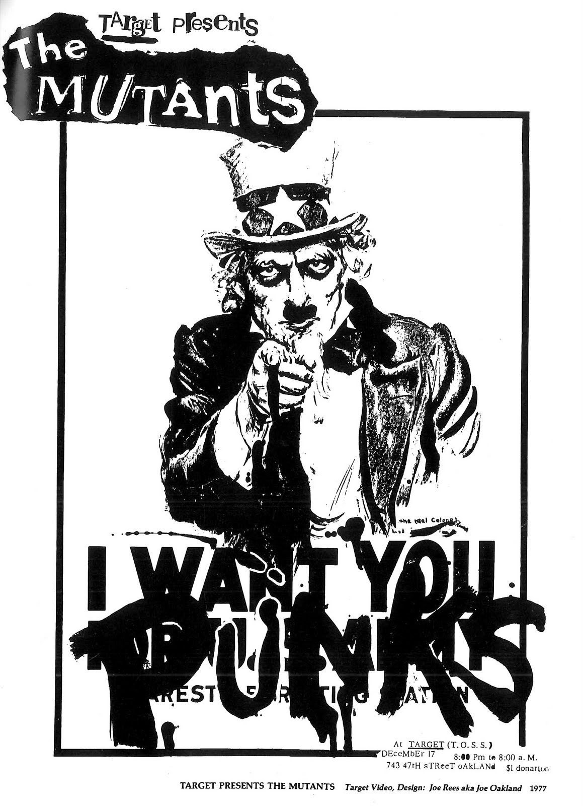 ART OF THE STREET: Revolution in Sound Part One: Punk Fliers