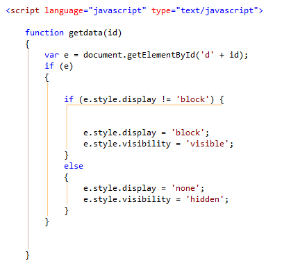 .Net Coder: Adding Expand And Collapse Feature In REPEATER Control