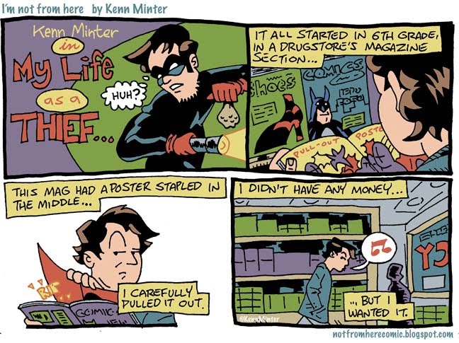 Near Mint Press: stealing is wrong ...