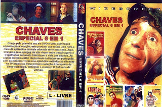 Gatomia capa dvd cover: Chaves Especial 6 em 1