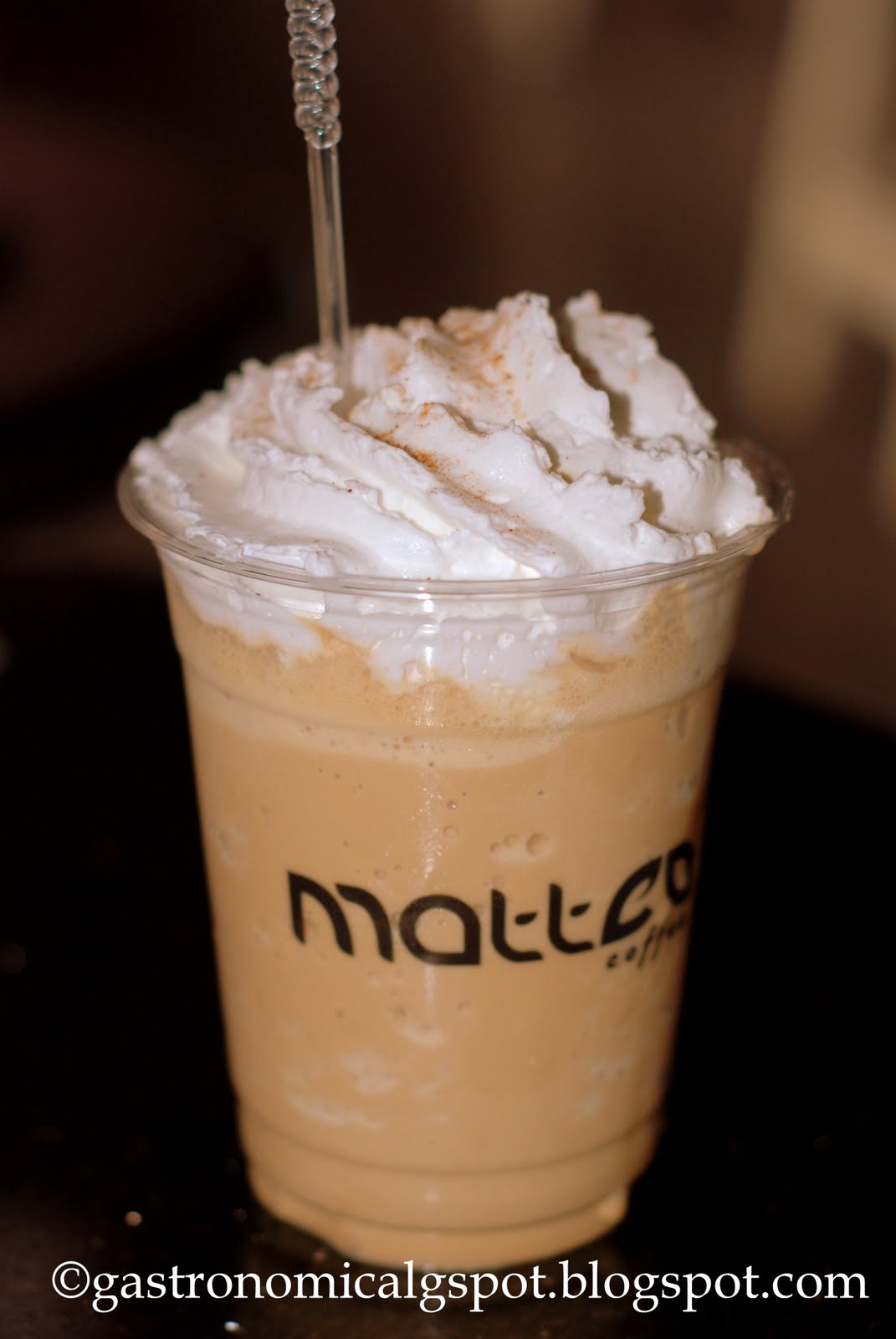 Gastronomical g-spot: BM Review: Matteo Coffea