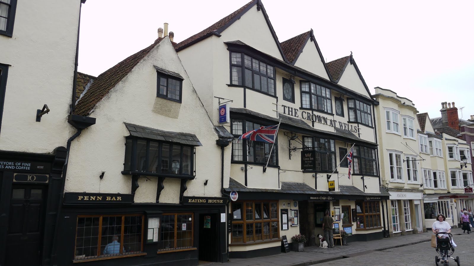 The Crown at Wells Coaching Inn - Britain All Over Travel Guide