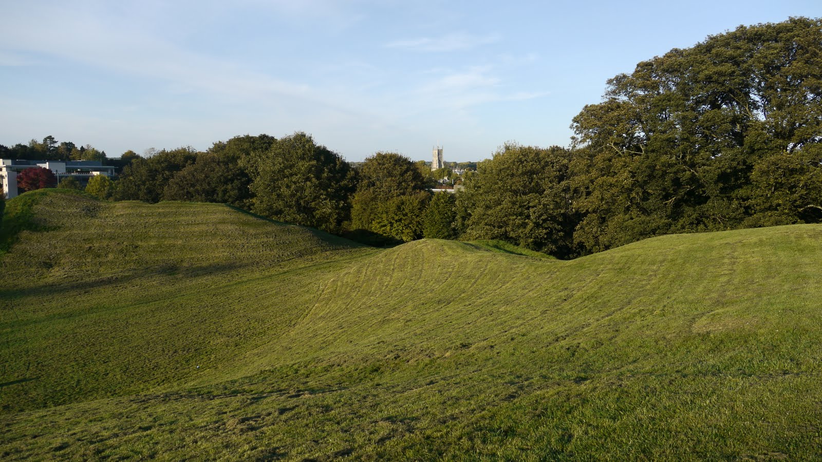 Roman Amphitheatre at Cirencester - Britain All Over Travel Guide