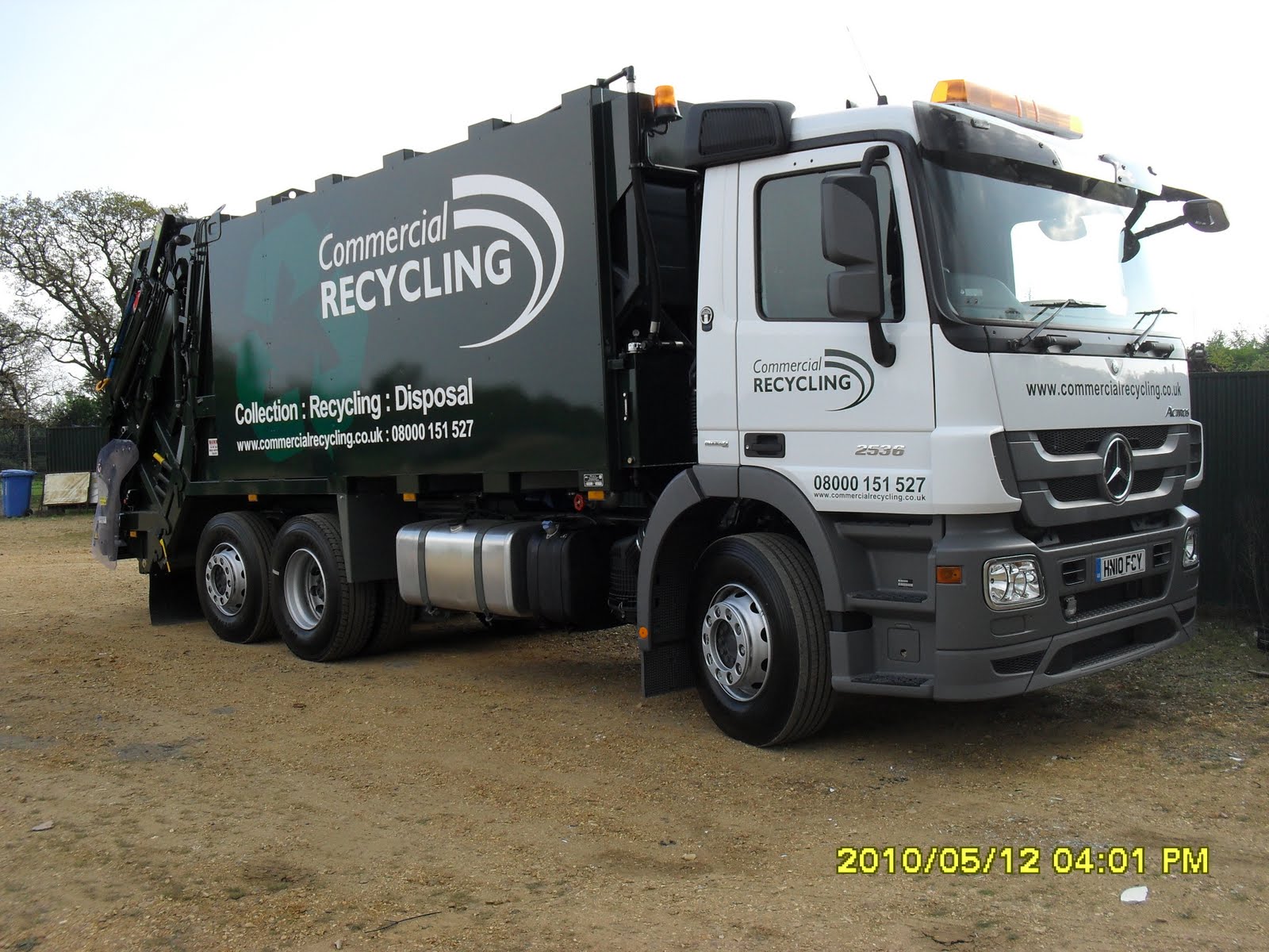 Recycling news: Brand New 26 tonne Recycling Lorry
