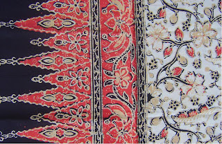MJ Batik: Red Batik Sarong