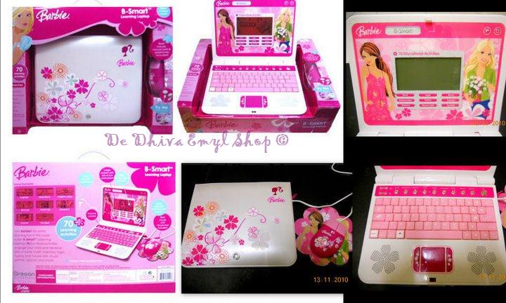 de dhiva emyl shop: BARBIE B-SMART LAPTOP (ARRIVE 20 DEC)