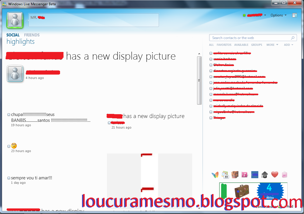 Windows Live Messenger 2010 + Patch [crack] - Loucura Mesmo