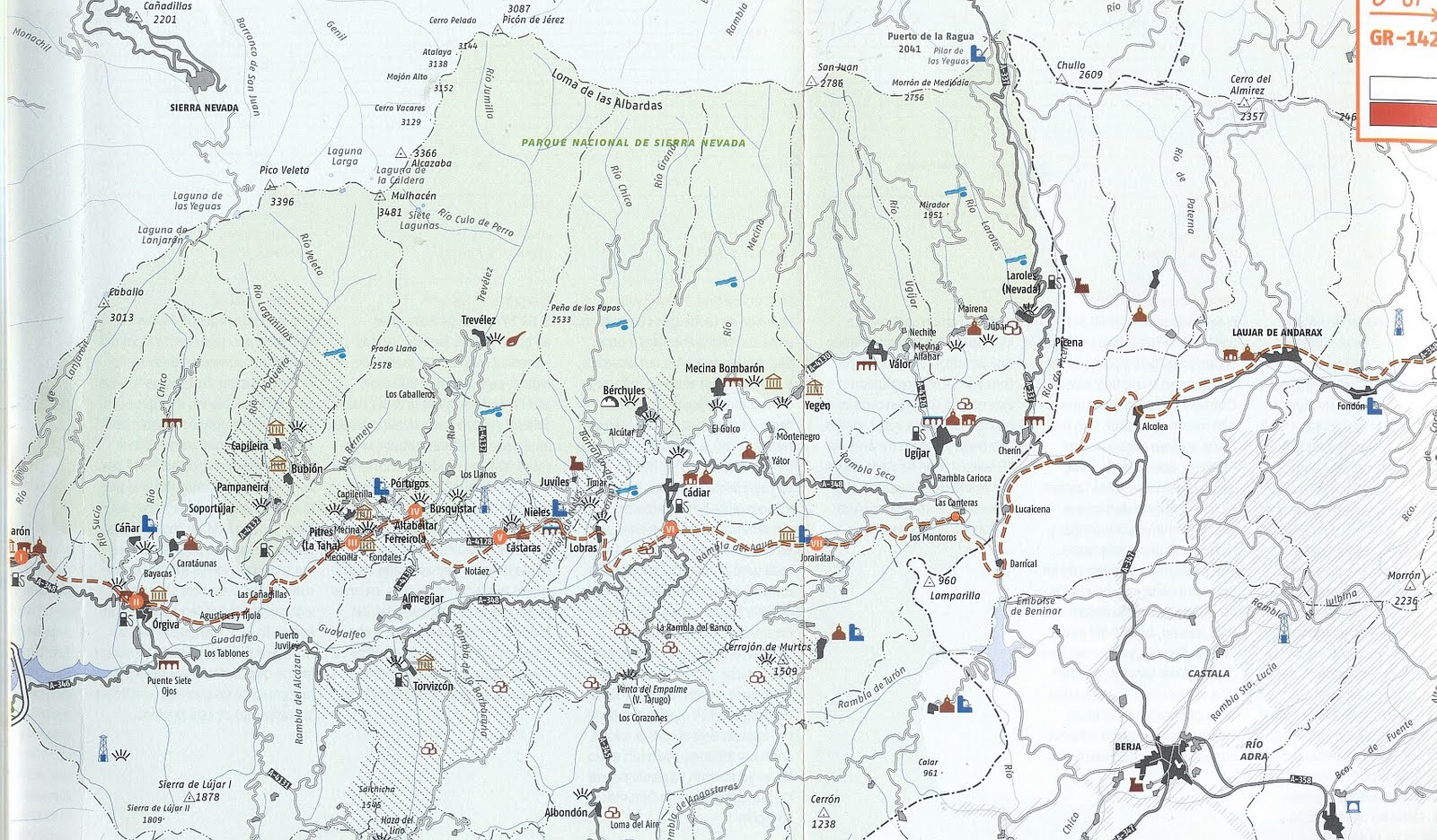 ALPUJARRAS walking ,mountainbike, news, culture, nature, events, books ...