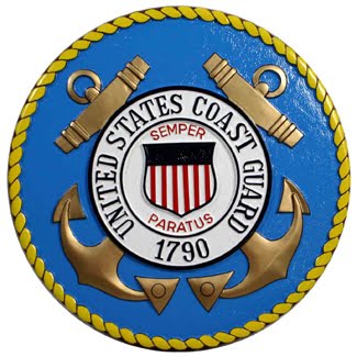 Military Gifts And Awards: US Coast Guard Seal Plaques