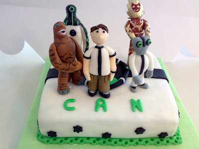 TEMALI PASTALAR: Benten (Ben10) Pasta