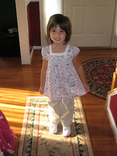 Aram Family Blog: Sophie's First Day of 4-Year-Old Preschool