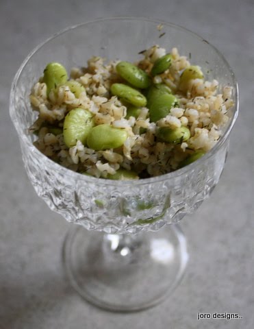 That's My Story....: Dilled Lima Bean Rice